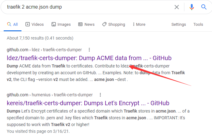 Traefik2 acme.json 分割成证书cert.pem和key.pem备用 - zcTou's Blog