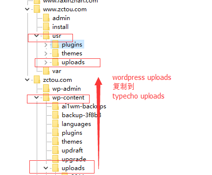博客程序 从 Wordpress 转到 Typecho步骤 - zcTou's Blog